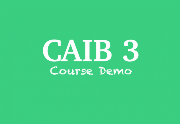 CAIB Exam Preparation Courses
